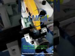 315 Pneumatic Circular Saw Cutting Machine Metal Pipe Cutter 90W 3500*800*600