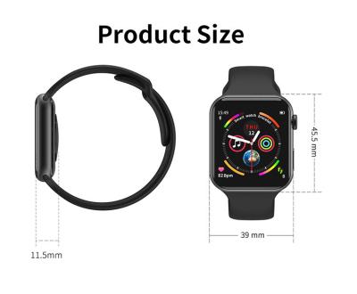 Cina 2021 Smart Watch originale di IWO YY21 chiama l'IOS Android P di Rate Monitor Blood Pressure SmartWatch del cuore dell'inseguitore di forma fisica di 44mm in vendita
