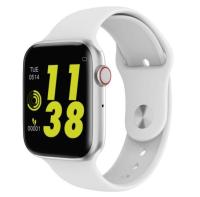 China Athletic Bluetooth Calling Smartwatch Full Touch Screen Leather Band Material for sale