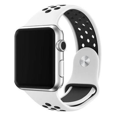Cina Banda di Smartwatch di sport compatibile con gli orologi di Apple materiale molle del silicone di lunghezza di 42mm - di 38mm in vendita