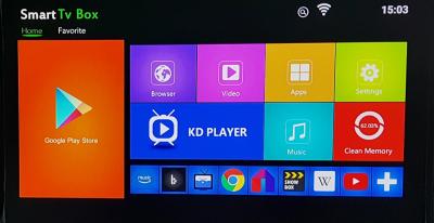 Cina mini TV aggiornamento di Media Player del ricevitore dei firmware di Android della scatola di 2gb 16gb X96 in vendita