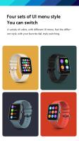 China GTS Touch Screen 1.68inch Bluetooth Calling Smartwatch for sale