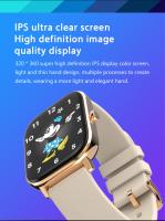 China GTS Touch Screen 1.68inch Bluetooth Calling Smartwatch for sale