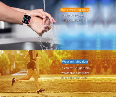Cina 2021 Smart Watch originale di IWO YY21 chiama l'IOS Android P di Rate Monitor Blood Pressure SmartWatch del cuore dell'inseguitore di forma fisica di 44mm in vendita