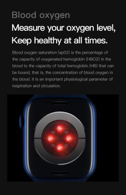 Cina Ricaricabile 	2021 Smart Watch di vendita caldo di Hiwatch di serie 6 di T500+Pro con gira il bottone PK T500+ T500+ più W13 W26 HW12 in vendita