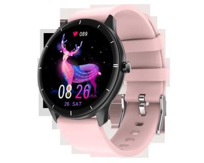 China Q21 Stylish Women Smart Watch Round Screen Smartwatch For Girl Heart Rate Monitor Compatible For Android And IOS for sale
