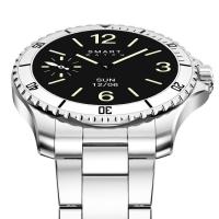 China Comparable Round Screen Bluetooth Calling Smartwatch 170mAh for sale