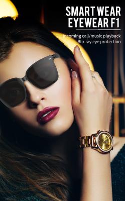 Cina Smart Bluetooth Glasses Bone Conduction Bluetooth Smart Sport Headphone Sunglasses Bluetooth Driving Goggles Audio Heads in vendita