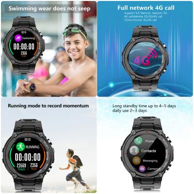 Cina 4G 1,28» orologio astuto Fallproof antipolvere della banda di sport irregolare dello schermo IP68 in vendita