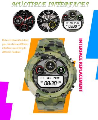 Cina Supporto impermeabile Ble5.1 dello Smart Watch degli uomini 600Mah 1.28inch IP68 di Q998K in vendita