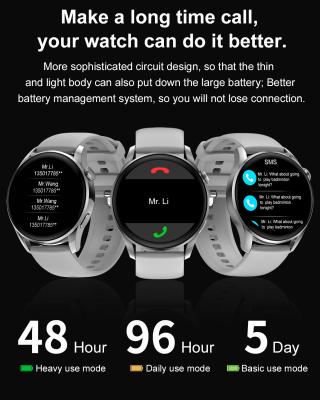 Cina Carico della radio dello Smart Watch di distacco di DT3 390x390 HD Bluetooth 5,0 in vendita
