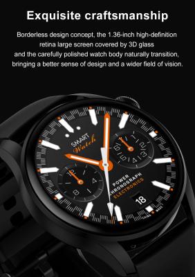 Cina Carico della radio dello Smart Watch di distacco di DT3 390x390 HD Bluetooth 5,0 in vendita