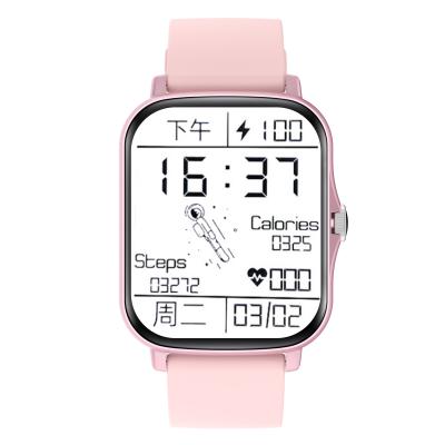 China Het Hart Waterdicht Rate Monitor Smartwatch Silica Gel IP68 van het 1,72 Duimscherm Te koop
