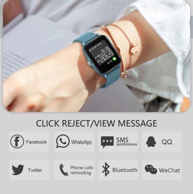 Cina Il cuore a 1,72 pollici Rate Monitor Smartwatch Silica Gel IP68 dello schermo impermeabilizza in vendita