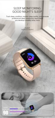 Cina Cuore impermeabile a 1,72 pollici Rate Monitor dello Smart Watch dell'inseguitore di forma fisica del gel di silice in vendita