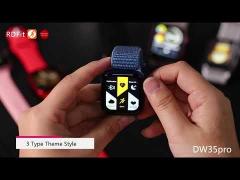DW35 pro wireless charger  two bands smartwatch