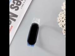 Suitable for Mi Band 5 Gradient Replacement Wristband Xiaomi Mi Band 5 New Transparent Two-color Sil