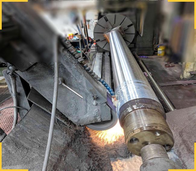 hydraulic cylinder chromed rod grinding linishing machine (5).jpg