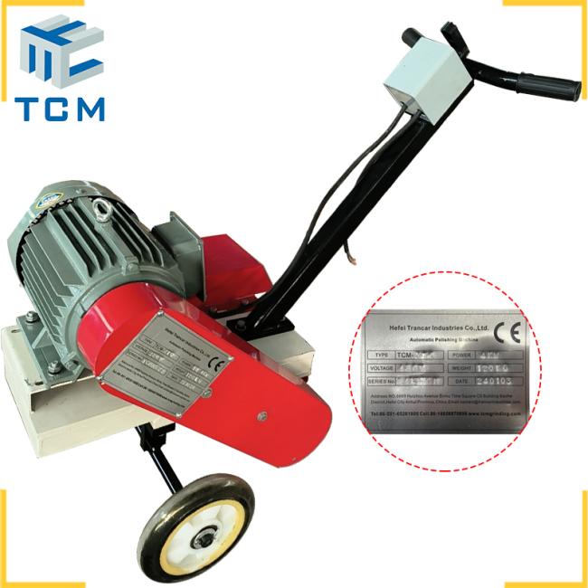 TCM-XTC manual control grinder machine in operation