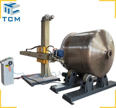 China Steel Tank Polishing Machine For Tank Shell Surface Grinding Buffing for sale