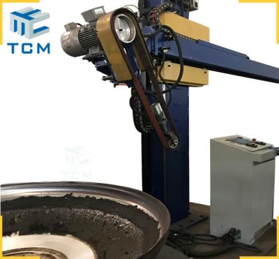 China Semi Automatic Polishing Machine For Steel Spherical Head Surface Grinding for sale