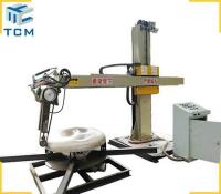 China Steel Metal Tank Cap Outer Surface Automatic Polishing Machine 3500x1600x3050mm 12kw for sale