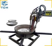 China Steel Dish End Interior Surface Automatic Grinding Polishing Machine 450-5000mm 12kW for sale
