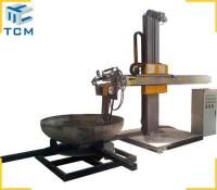 China Steel Dish End Interior Surface Automatic Grinding Polishing Machine 450-5000mm 12kW for sale