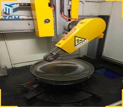 China Steel Dish Head Interior Exterior Surface CNC Automatic Tank Polishing Machine for sale