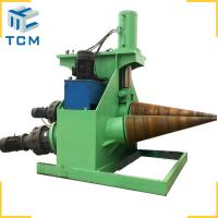 China Three Shafts Cone Hydraulic Bending Machine 15kw 380V for Steel Cones for sale