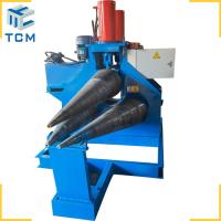 China Three Shafts Cone Hydraulic Bending Machine 15kw 380V for Steel Cones for sale