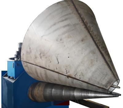 China Three Shafts Cone Hydraulic Bending Machine Conical Bending Machine for sale