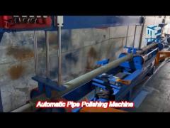 Automatische poetsmachine voor het innerlijk zijdepoetsen van stalen eenbuizen
