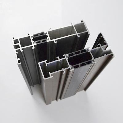 China De speciale Gestalte gegeven Aluminium het Glijden van het het Aluminiumvenster van het Vensterprofiel Uitdrijvingen ISO9001 Te koop