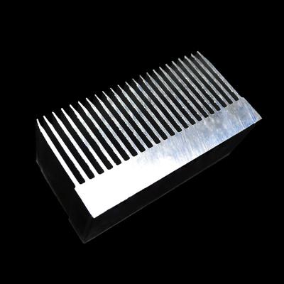 Cina Forma di pettine di alluminio espelsa nera anodizzata di profilo del dissipatore di calore in vendita