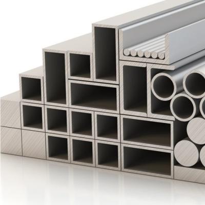Cina 6061 Sizes Rectangular Anodized Extruded Alloy Price Square Tubing Metal Tube Aluminum Pipes in vendita