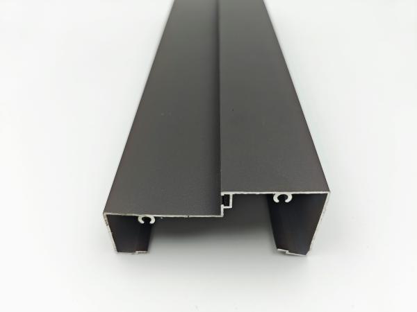 Quality Dovetail Aluminum Extrusion Profile Mill Finish Embedded 0.8mm-3.0mm For Cutting / Bending for sale