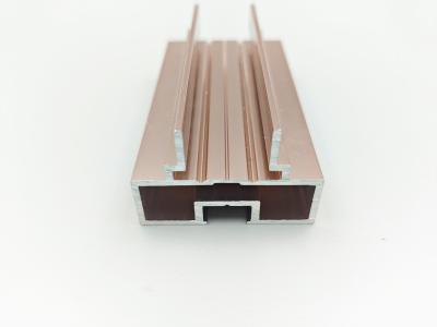 중국 숨겨진 슬라이딩 도어 알루미늄 프로파일, 사각 유리 파티션 알루미늄 프로파일 OEM ODM 판매용