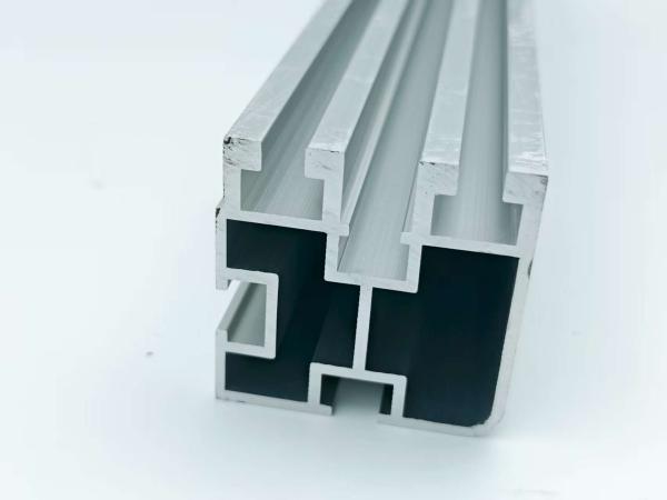 Quality Flattened Aluminum Alloy Extrusion Profile for 06B Track Chain Automatic Line for sale