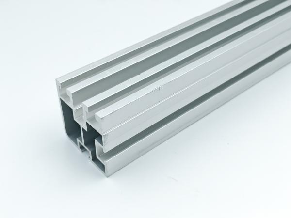 Quality Flattened Aluminum Alloy Extrusion Profile for 06B Track Chain Automatic Line for sale
