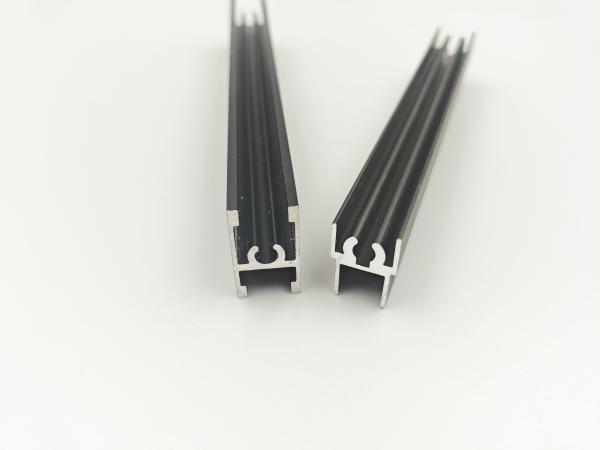 Quality OEM Kitchen Cabinet Aluminium Profile For Sliding Wardrobe Doors for sale