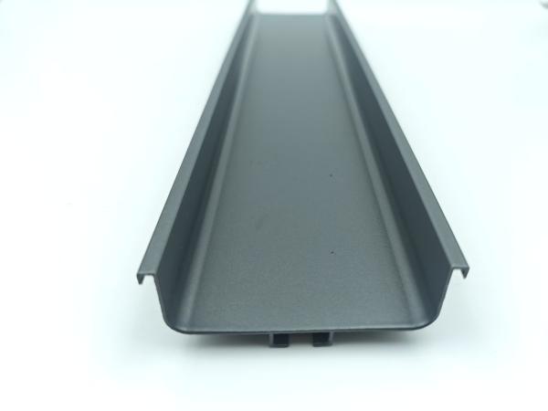 Quality Modern Minimalist Aluminum Alloy Handle Kitchen Cabinet Door With Hidden Edge for sale