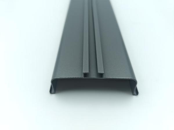 Quality Modern Minimalist Aluminum Alloy Handle Kitchen Cabinet Door With Hidden Edge for sale