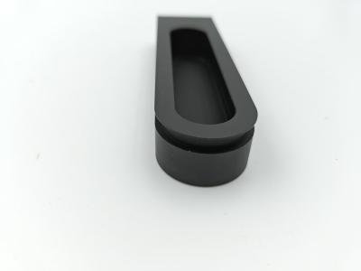 China Modern Aluminum Recessed Cabinet PullsInvisible Wardrobe Cabinet Glass Door Frame Pulls for sale