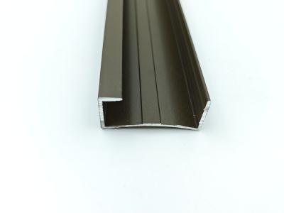 중국 양극 산화/알루미나 프로파일 밝고 빛나는 염색 양극 산화 커튼 트랙 문 및 창문 알루미늄 프로파일 판매용