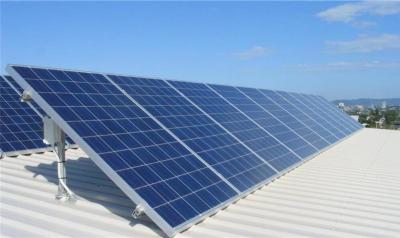 Cina la struttura di pannello solare di alluminio di brillamento di sabbia di 0.9mm ha espulso in vendita