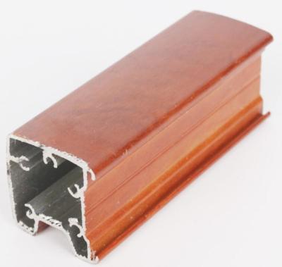 Cina Anti protezione d'anodizzazione sbiadentesi di profilo di alluminio di legno di sembrare 6008 T6 in vendita