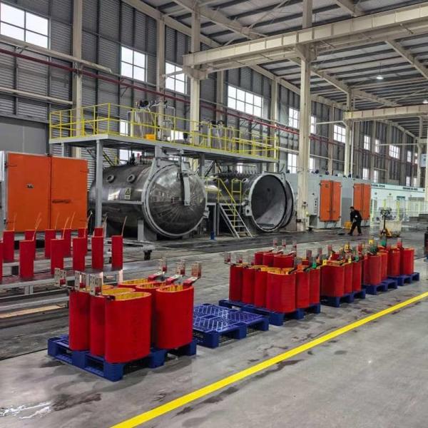Quality Epoxy Resin Cast Dry Type Power Transformer SCB10 35kV Three Phase for sale