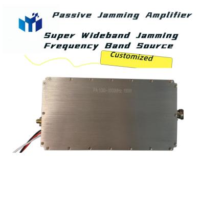China 1000MHz-3000MHz Super Wideband Passive Jamming Amplifier 100W Anti Drone Module Frequency Band Source for sale