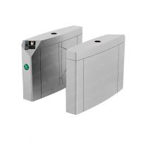 China RFID Access Control Turnstile Security Gate Flap Barrier Gate for sale